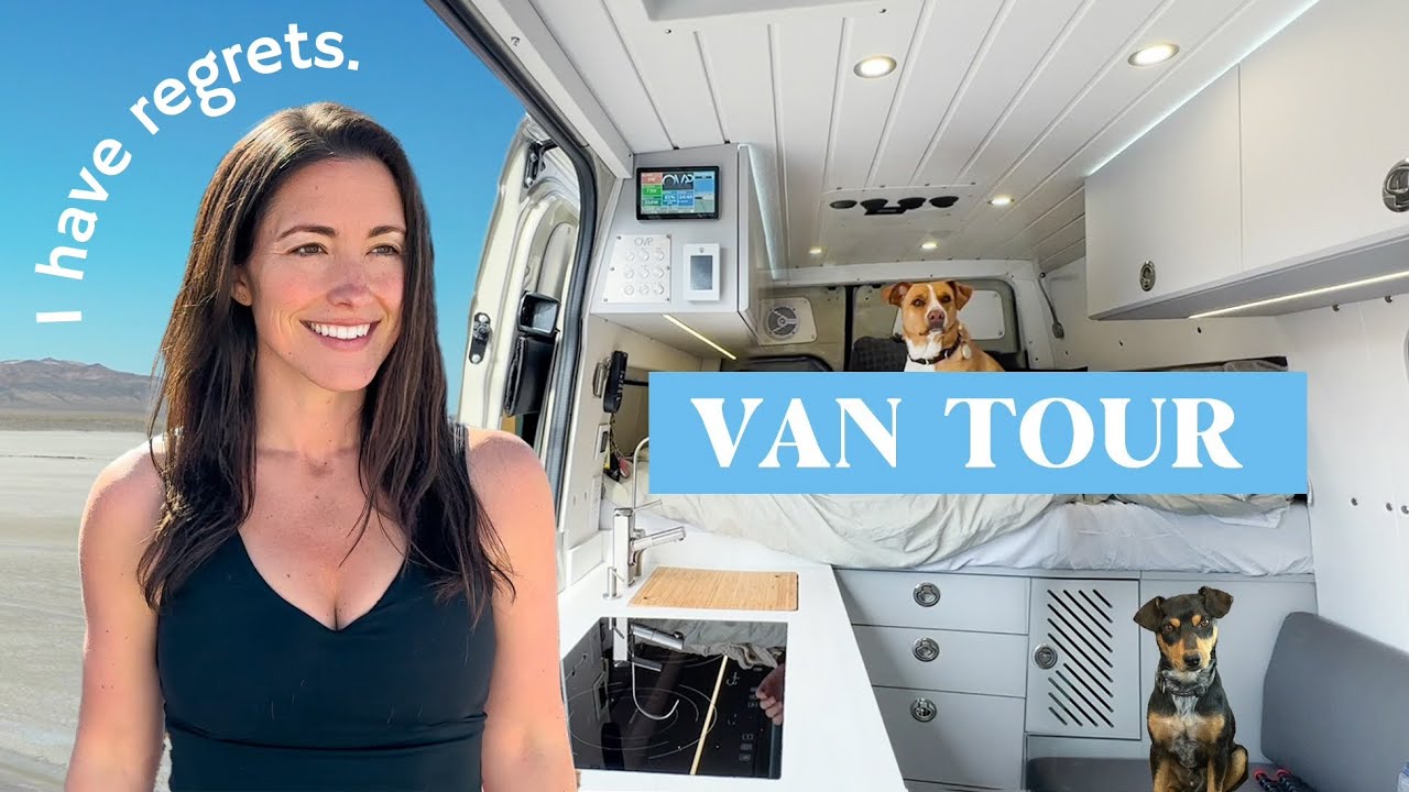 Van Tour & biggest Regrets after 5 Years on the Road 4x4 Sprinter - RV2U